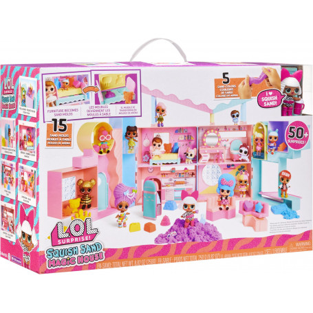 L.O.L. Surprise Squish Sand Magic House With Tot - Afterpay