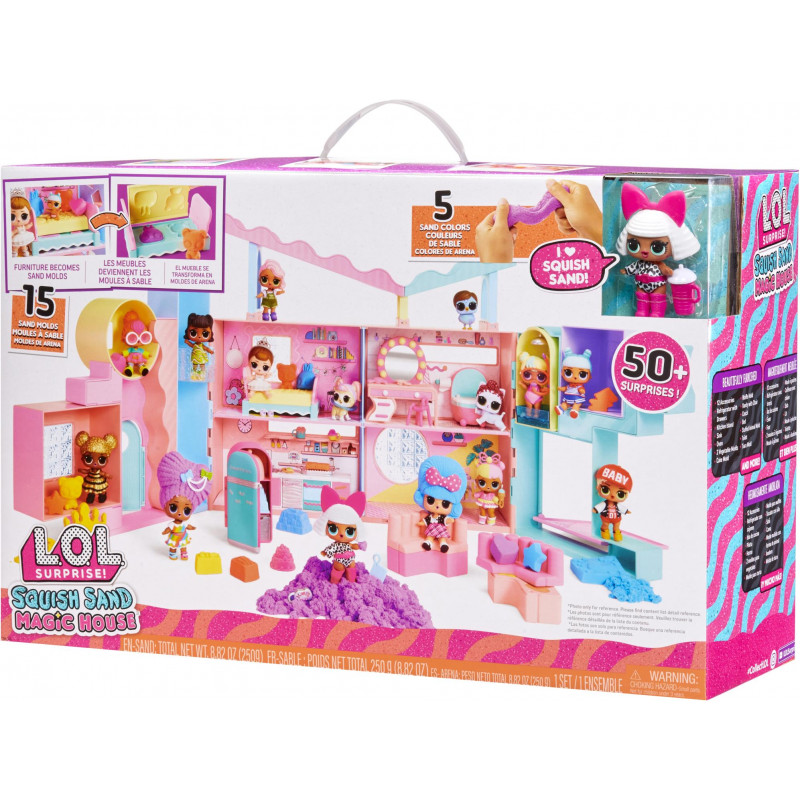 L.O.L. Surprise Squish Sand Magic House With Tot - Afterpay