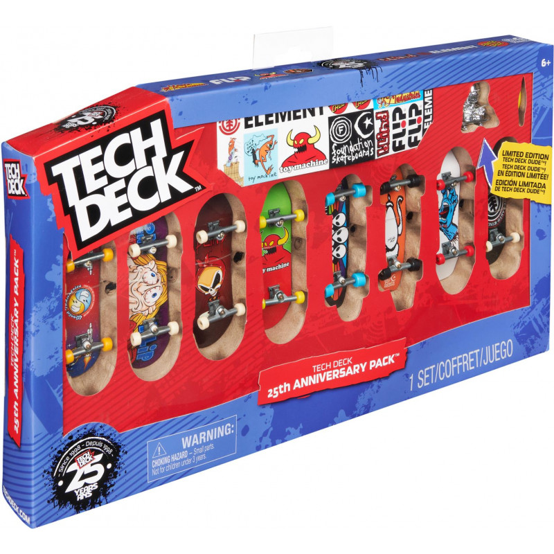 Tech Deck 25th Anniversary Pack - Afterpay Available! Tech Deck 25th Anniversary Pack - Afterpay Available!