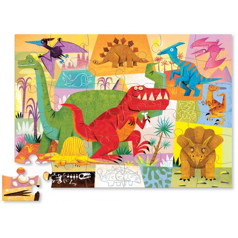 Classic Floor Puzzle 36 Pc - Dinosaur | Mr Toys Toyworld