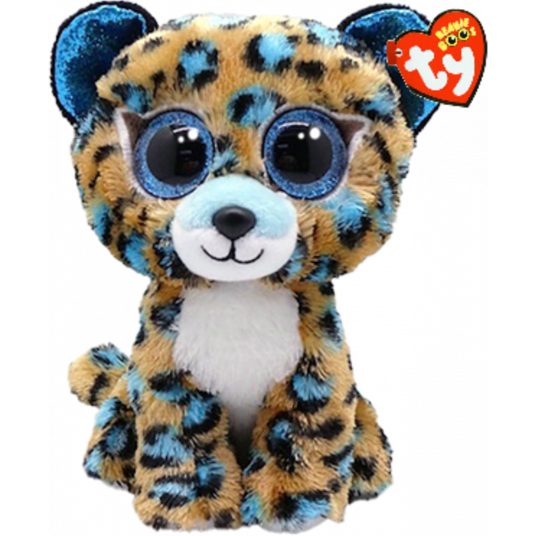Ty Beanie Boos Cobalt - Blue Leopard Reg - Afterpay