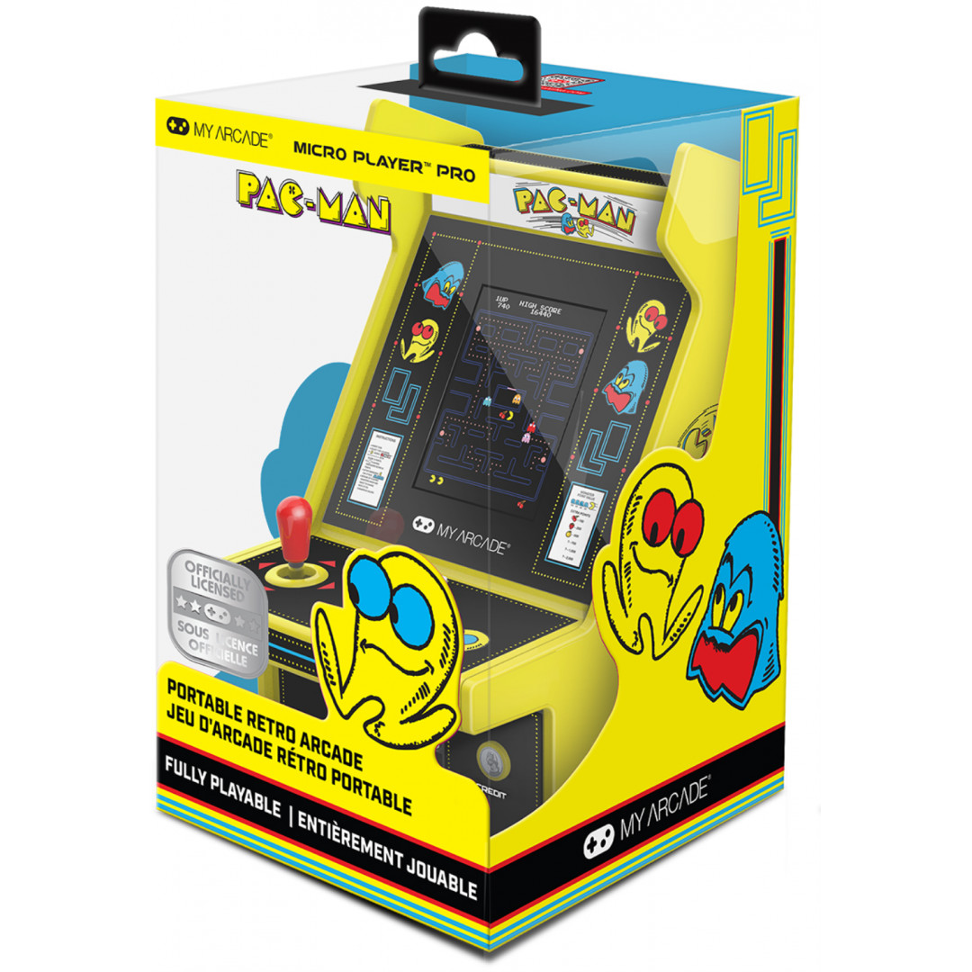 Pac-Man Retro Arcade 6.75" Micro Player | Mr Toys Toyworld