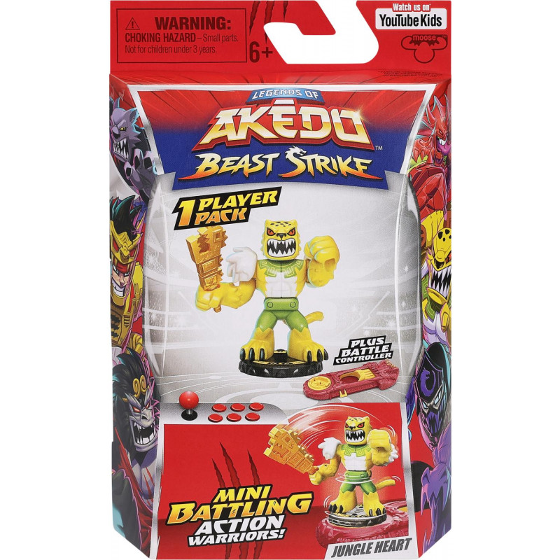 Akedo S5 Beast Strike Single Pk Assorted | Mr Toys Toyworld
