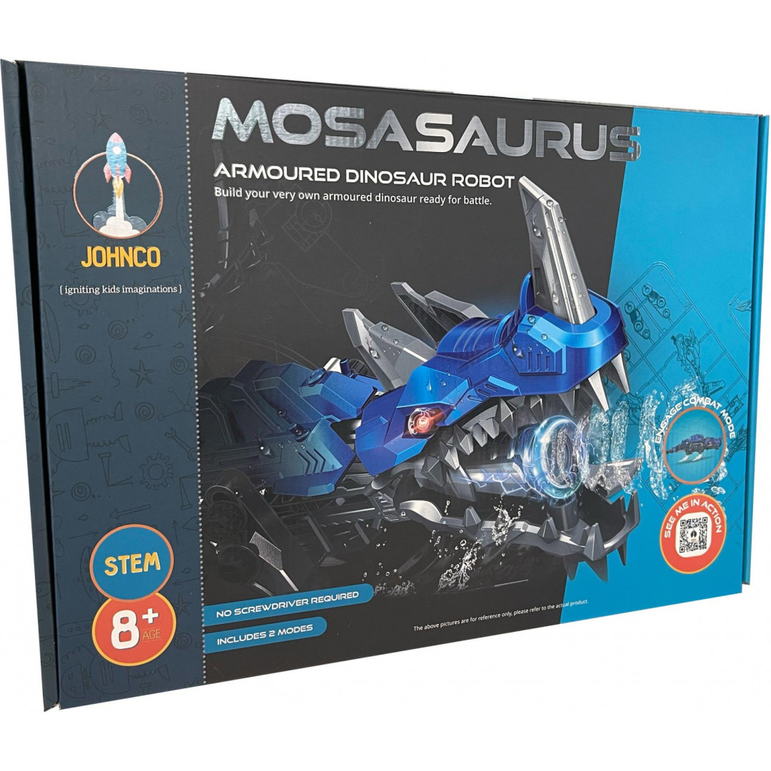 Johnco - Mosasaurus - Armoured Dinosaur Robot - Afterpay