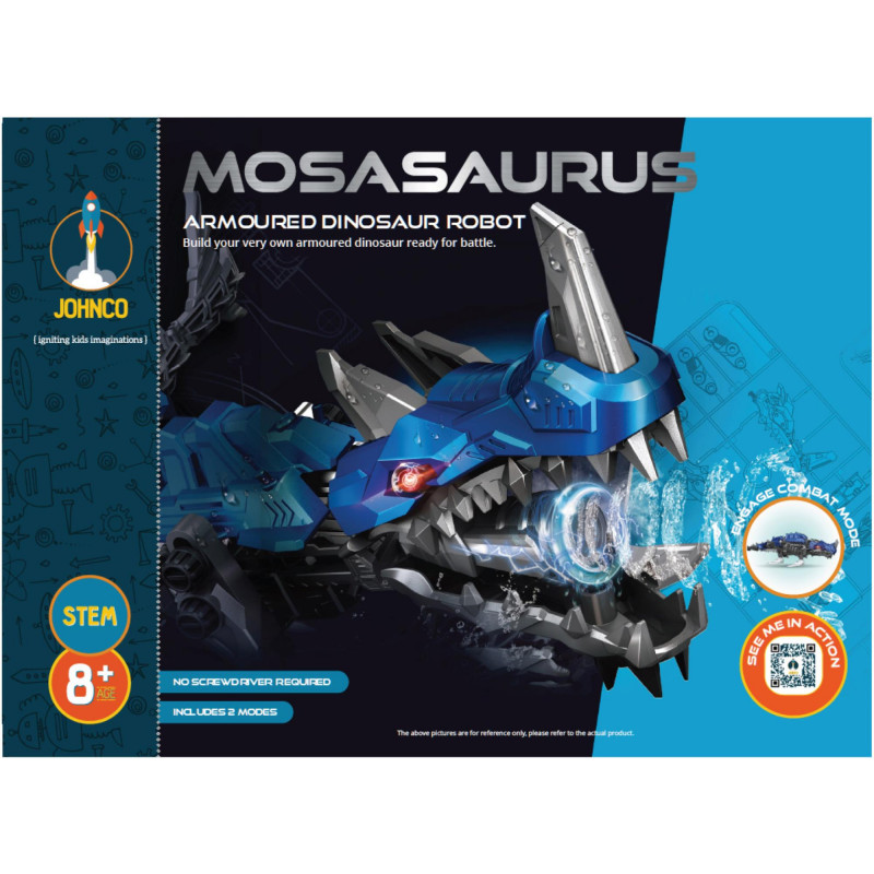 Johnco - Mosasaurus - Armoured Dinosaur Robot - Afterpay