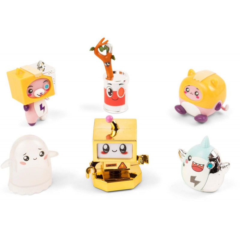 Lankybox Mystery Figures - 6 Pack - Series 3 - Afterpay