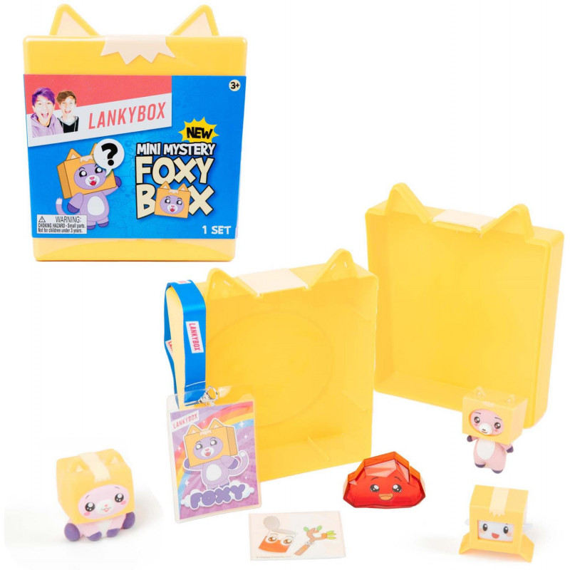 Lankybox Mini Foxy Mystery Box | Mr Toys Toyworld