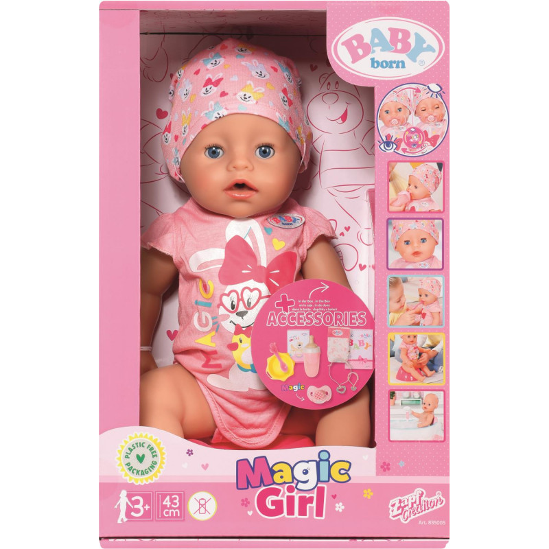 Baby Born Magic Girl 43cm - Afterpay Available!