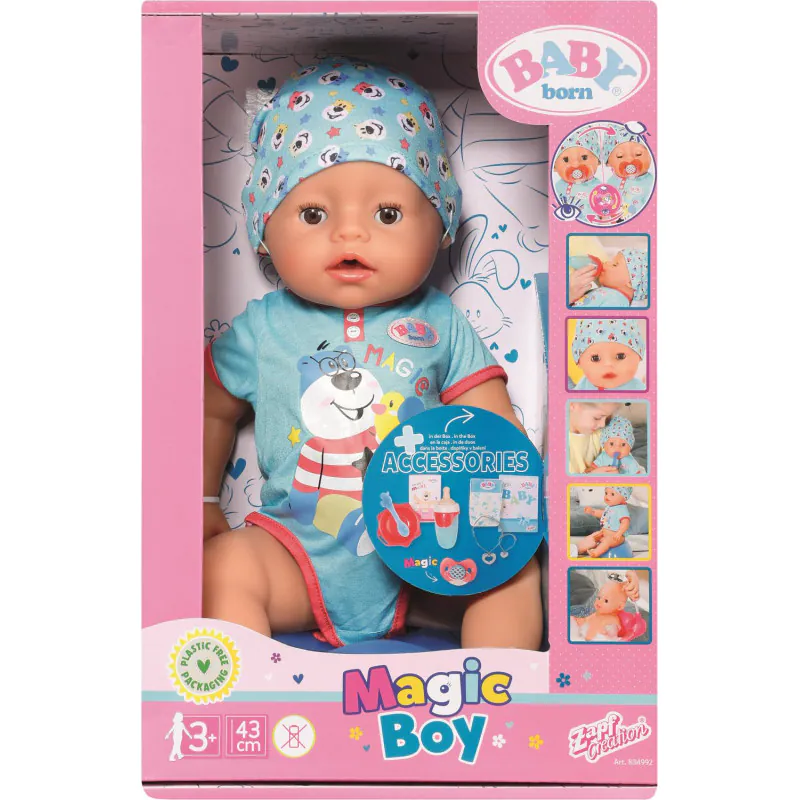 Baby Born Magic Boy 43cm Doll - Afterpay Available!