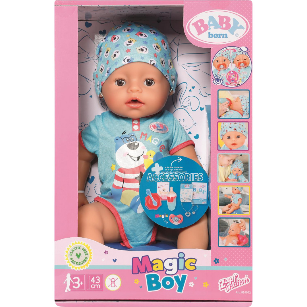 Baby Born Magic Boy 43cm Doll - Afterpay Available!