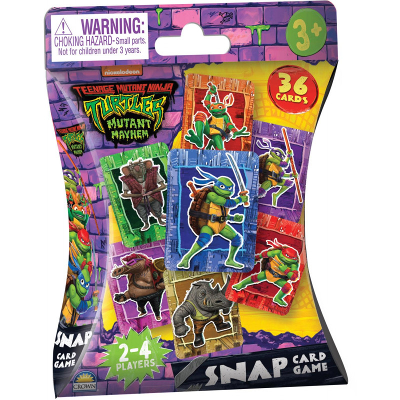 Teenage Mutant Ninja Turtles Snap Card Game - Afterpay