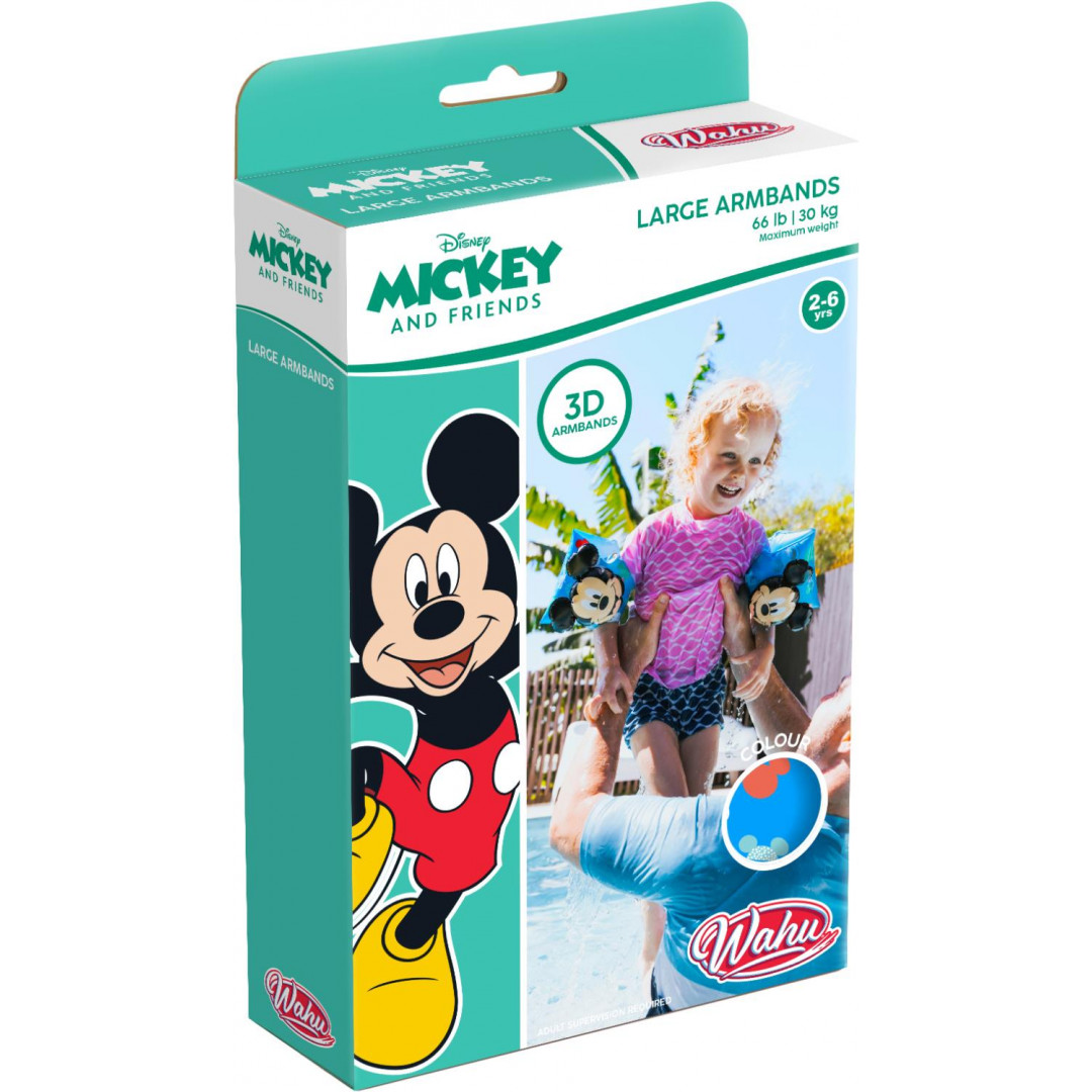 Wahu Mickey Mouse Arm Bands Small/Lge Assorted - Afterpay