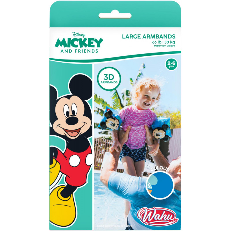 Wahu Mickey Mouse Arm Bands Small/Lge Assorted - Afterpay
