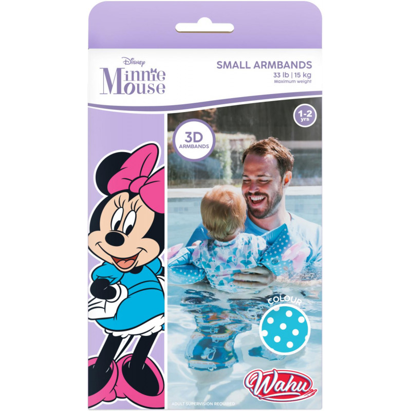 Wahu Minnie Mouse Arm Bands Small/Lge Assorted - Afterpay