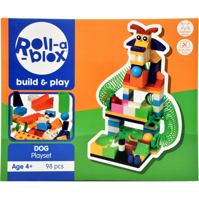 Roll-A-Blox Dog (98Pcs) - Afterpay Available!