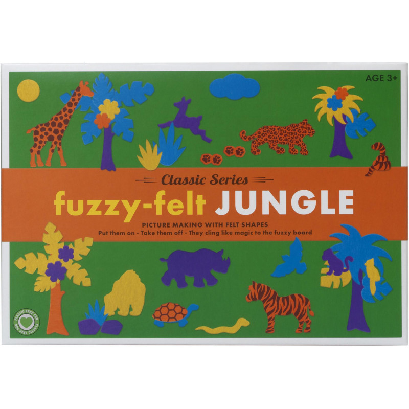 Fuzzy Felt Classic - Jungle - Afterpay Available!