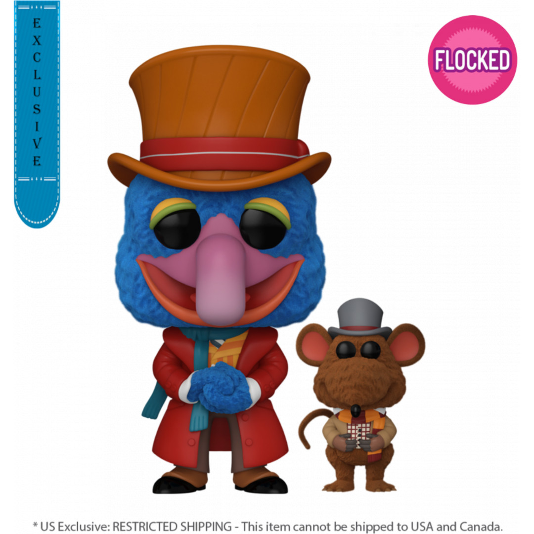 Muppets Christmas Carol - Gonzo With Rizzo FL Pop!