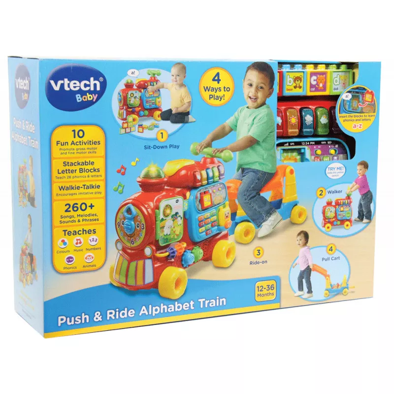 VTech Push & Ride Alphabet Train - Afterpay Available!