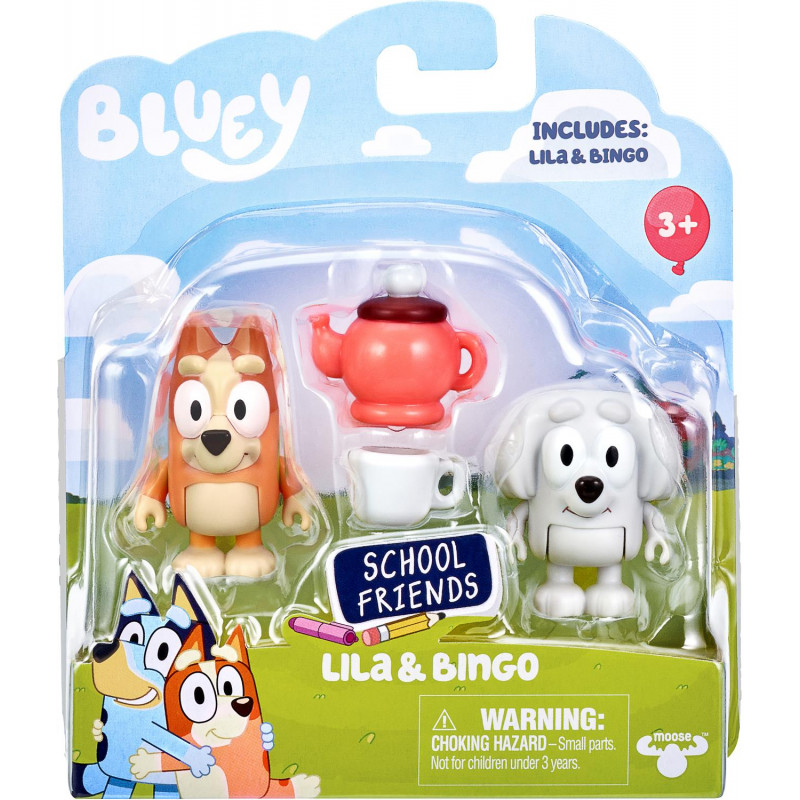 Bluey S8 Figure 2 Pack Assorted - Afterpay Available!