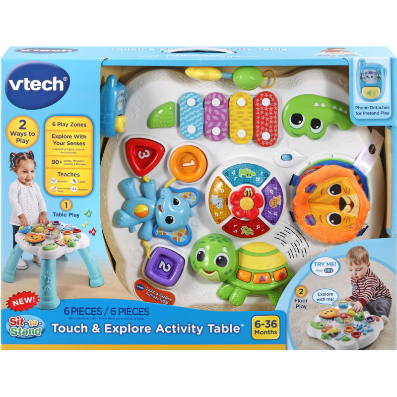 Vtech Sensory Time Activity Table | Mr Toys Toyworld