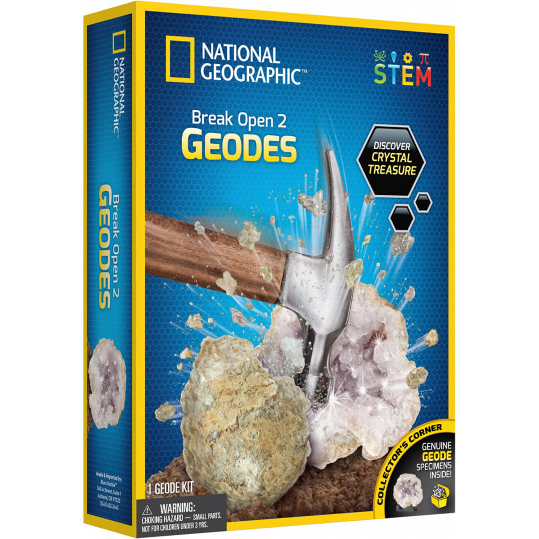 Break Open 2 Real Geodes Set - Afterpay Available!