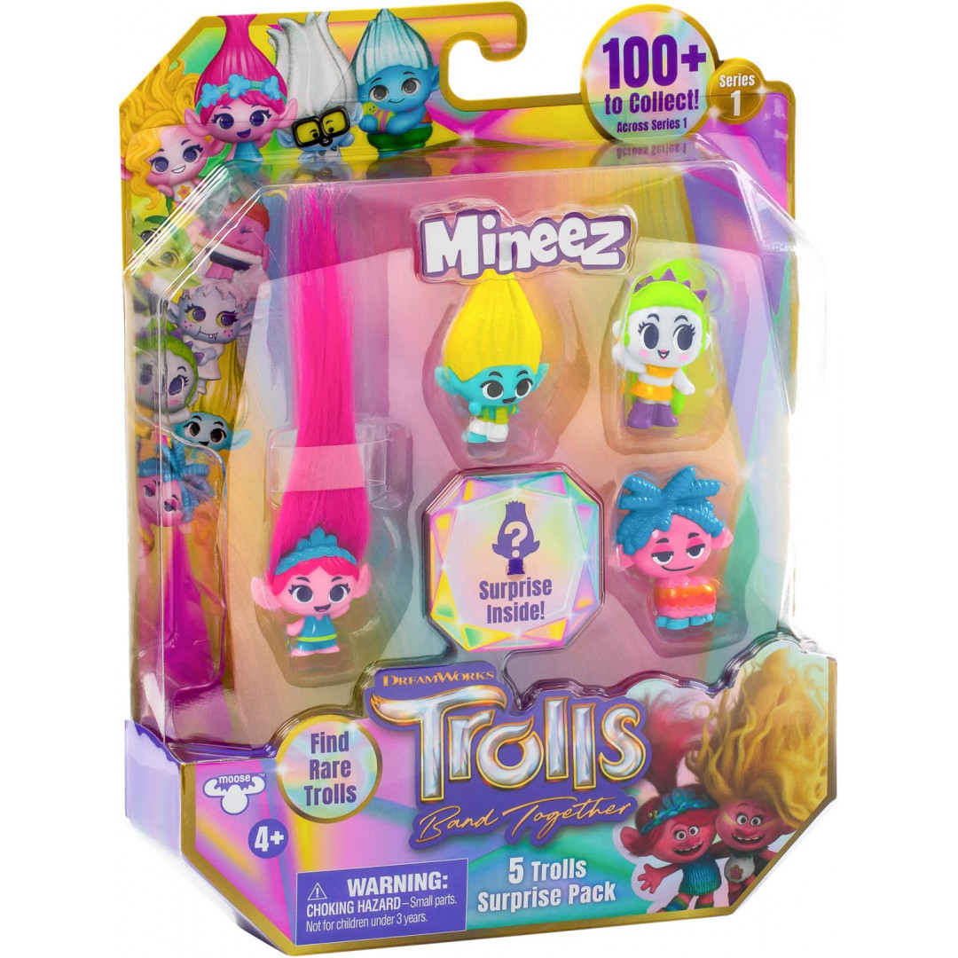 Trolls S1 Mineez 5Pk - Afterpay Available!