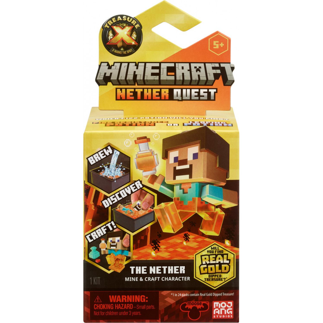 Treasure X Minecraft S4 The Nether S Assorted - Shop Now!
