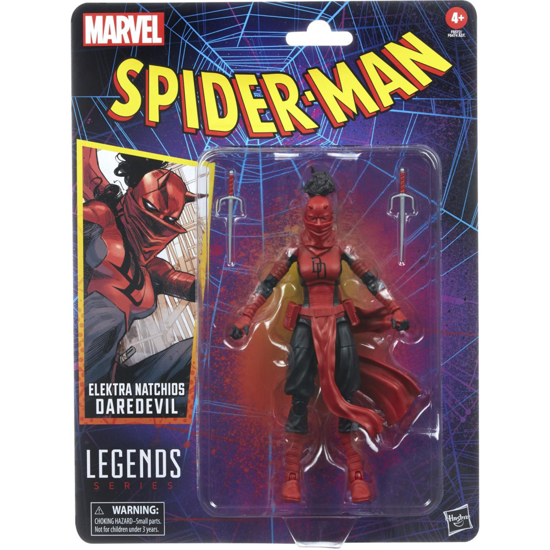 Spider-Man Legends Retro 6 inch Dd Elektra - Afterpay