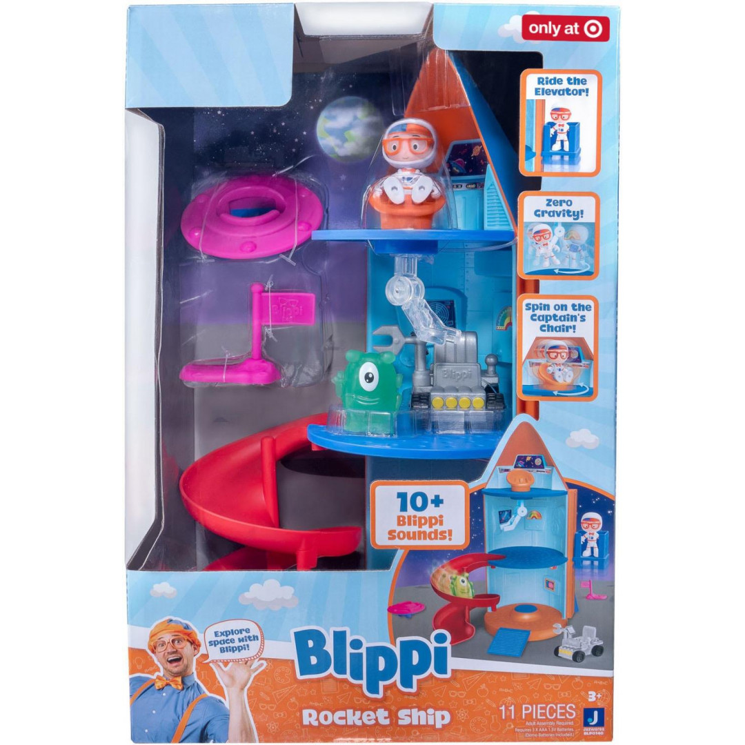 Blippi Rocket Ship Large Playset - Afterpay Available!