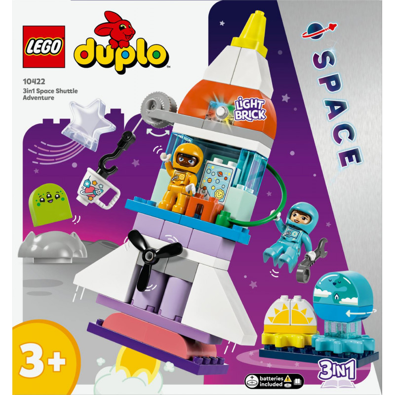 LEGO DUPLO 3in1 Space Shuttle Adventure 10422 - Afterpay