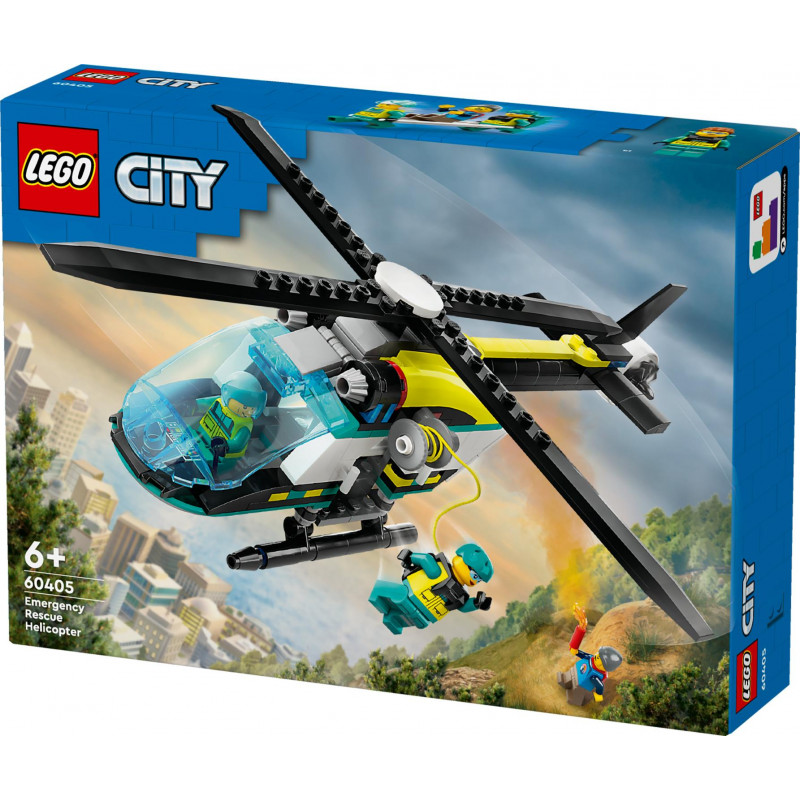 LEGO City Emergency Rescue Helicopter 60405 - Afterpay