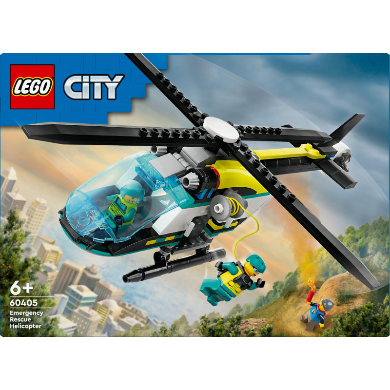 LEGO City Emergency Rescue Helicopter 60405 - Afterpay