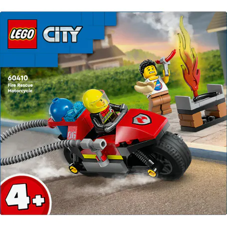 LEGO City Fire Rescue Motorcycle 60410 - Afterpay Available!