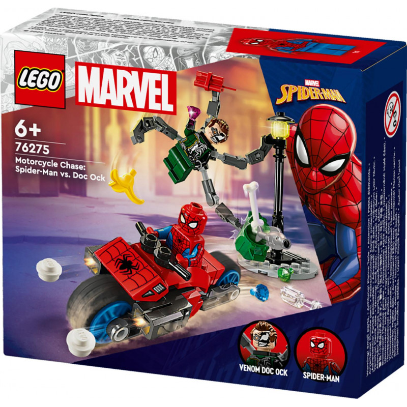 LEGO Super Heroes Motorcycle Chase: Spider-Man vs.