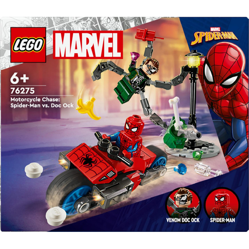 LEGO Super Heroes Motorcycle Chase: Spider-Man vs.