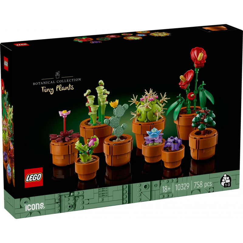 LEGO Icons Tiny Plants 10329 - Afterpay Available!