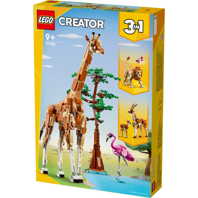 LEGO Creator Wild Safari Animals 31150 - Afterpay Available!