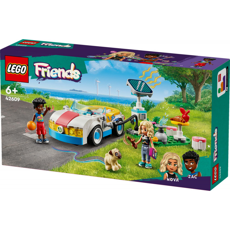 LEGO Friends Electric Car and Charger 42609 | Mr Toys Toyworld