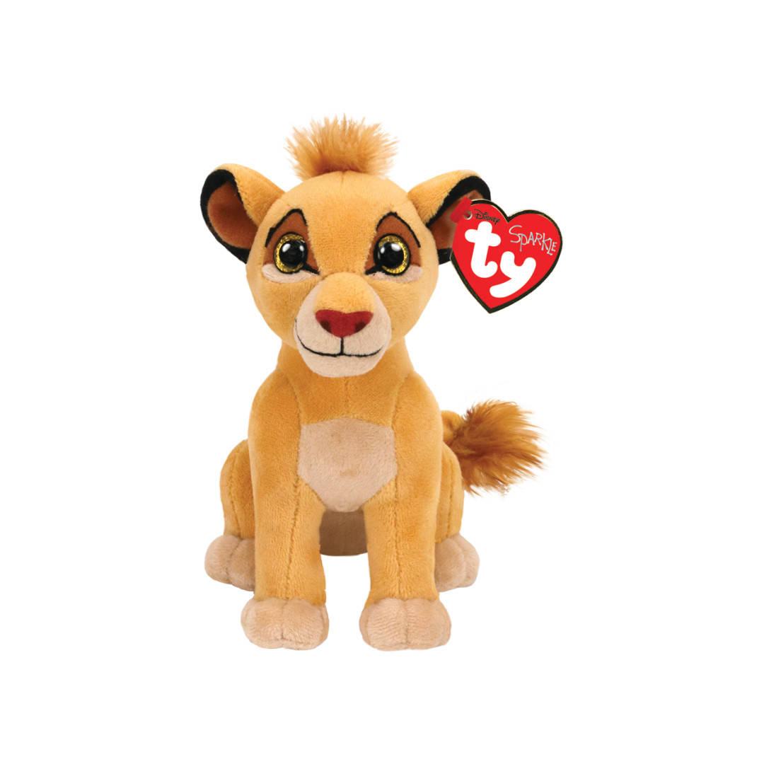 Ty Plush Reg Simba Lion | Mr Toys Toyworld