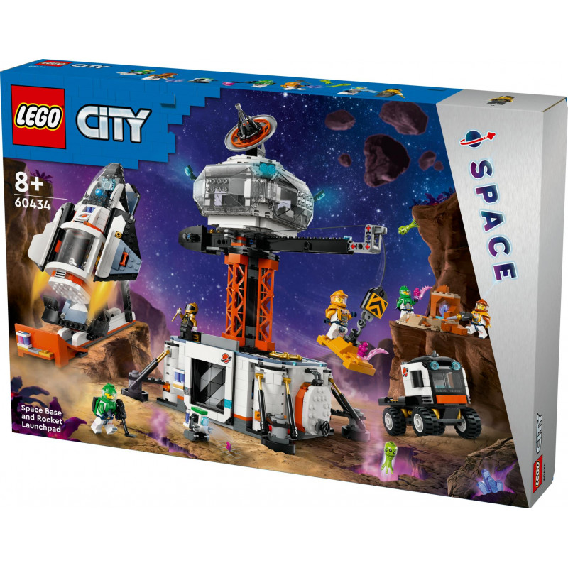 LEGO City Space Base and Rocket Launchpad 60434 - Shop Now!