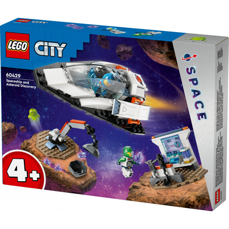 LEGO City Spaceship and Asteroid Discovery 60429 | Mr Toys