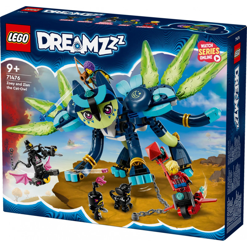 LEGO DREAMZzz Zoey and Zian the Cat-Owl 71476 - Afterpay
