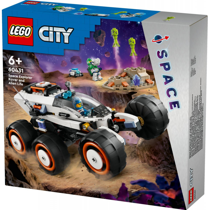 LEGO City Space Explorer Rover and Alien Life 60431
