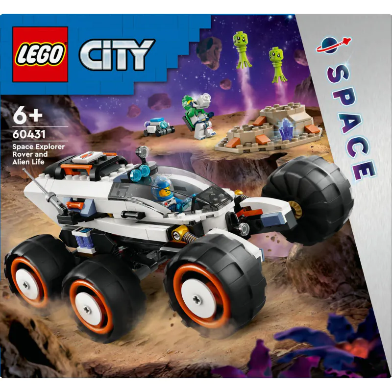 LEGO City Space Explorer Rover and Alien Life 60431