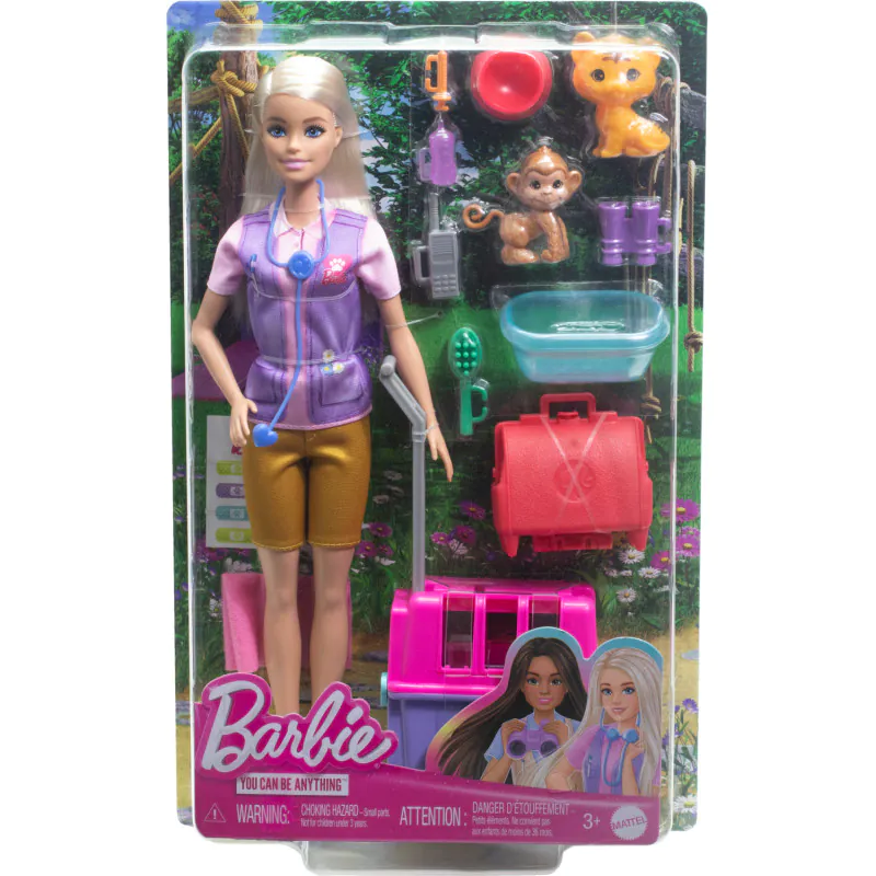 Barbie Animal Rescue & Recover Playset - Afterpay Available!