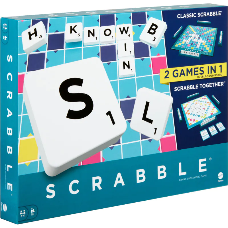 Scrabble 2 Game In 1 - Classic Scrabble & Scrabble Together
