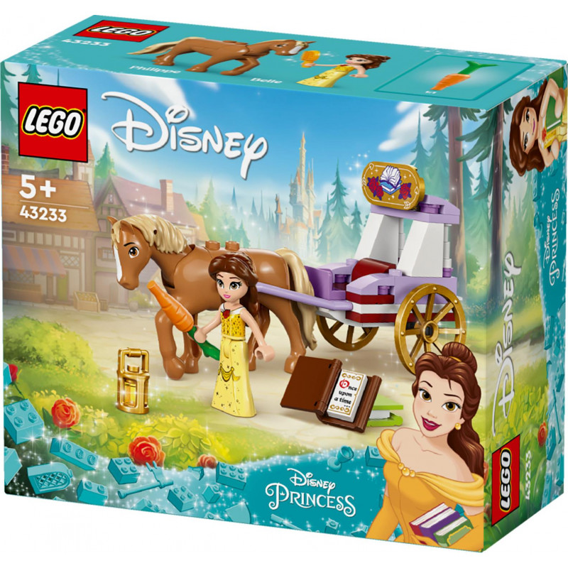 LEGO Disney Princess Belle's Storytime Horse Carriage 43233 | Mr