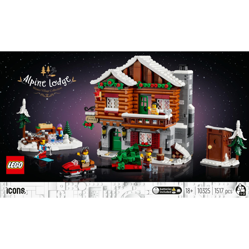 LEGO Icons Alpine Lodge 10325 - Afterpay Available!