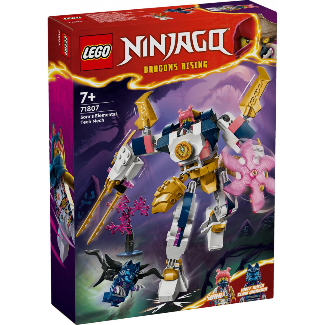 LEGO Ninjago Sora's Elemental Tech Mech 71807 - Shop Now!