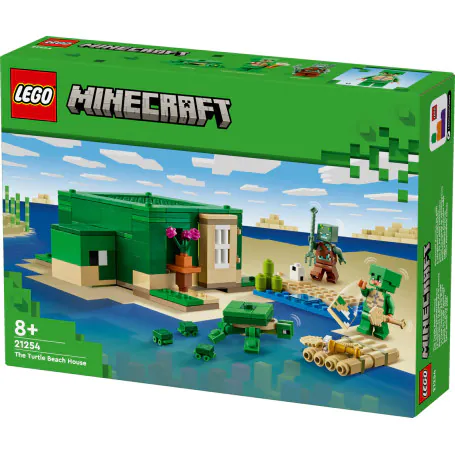 LEGO Minecraft The Turtle Beach House 21254 - Afterpay